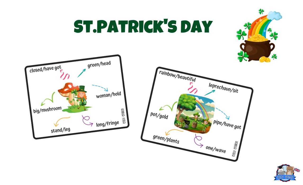 St.Patrick’s Day – conversation cards – Easy English